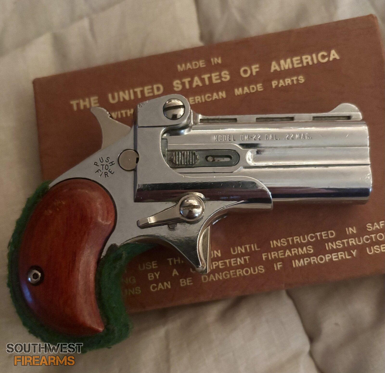 For Sale or Trade: Davis Industries Derringer DM-22 .22Mag Double ...